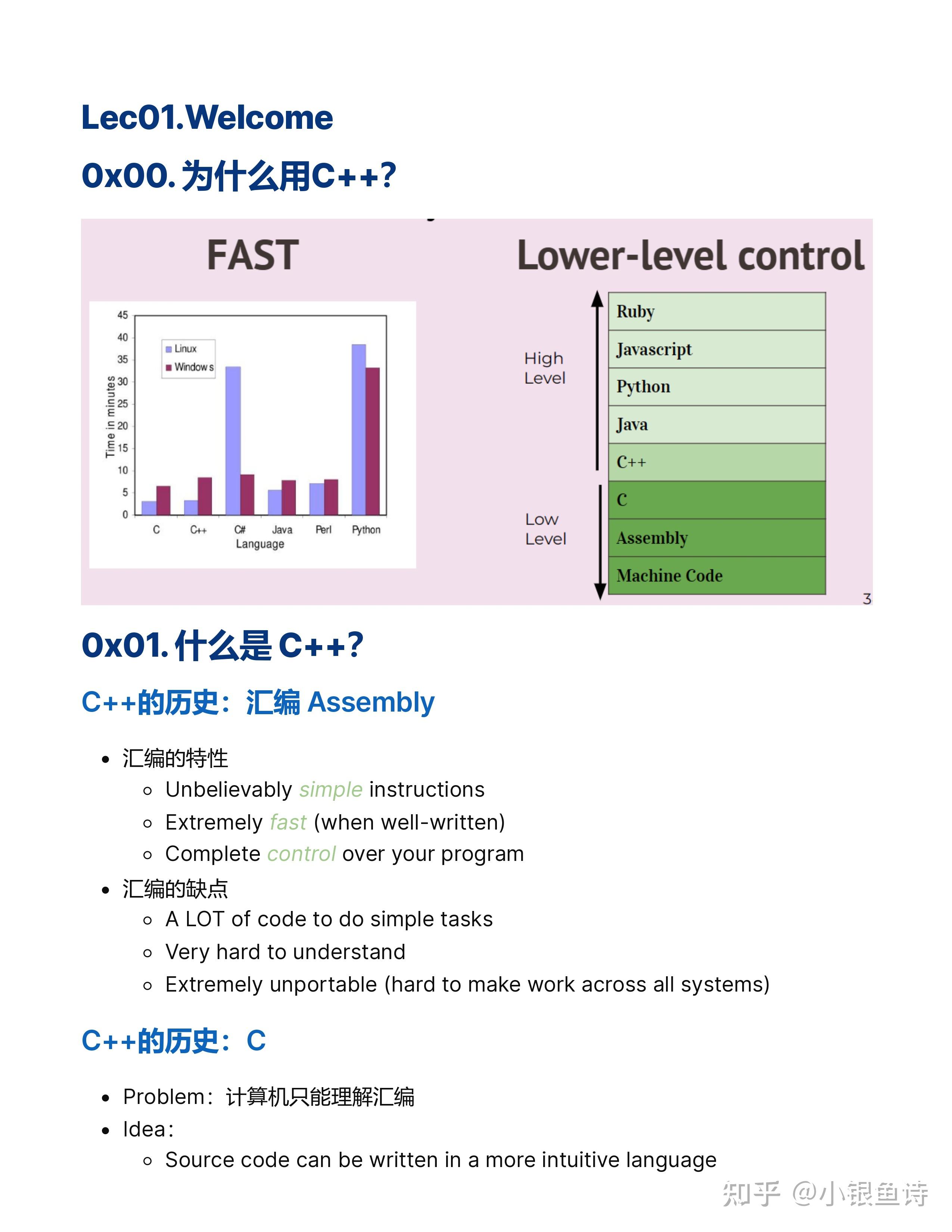 CS106L 23SP: Lec01-Welcome - 知乎