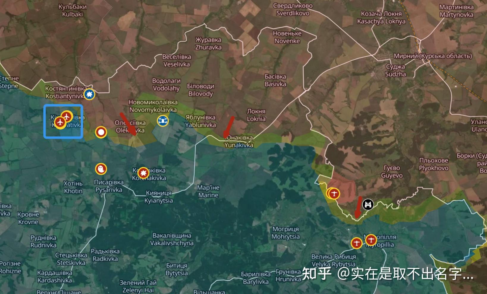 俄乌战线近期变动分析（250708-250719） - 知乎