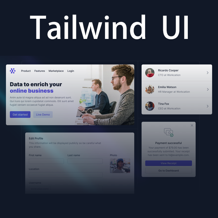 tailwindUI——一款让你使用一次就会爱上的CSS组件 - 知乎
