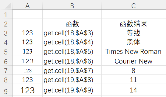 Excel宏表函数GET.CELL()参数详解 - 知乎