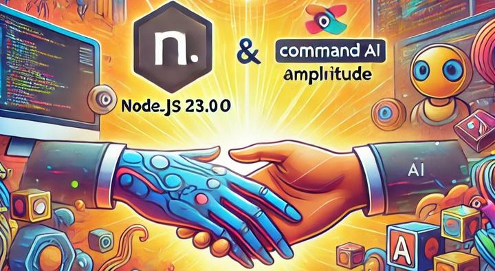 [241025] Node.js 23.0.0 发布 | Command AI 被 Amplitude 收购 - 知乎