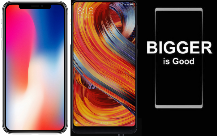 iPhone X 和小米Mix2 全面屏方案对比 - 知乎
