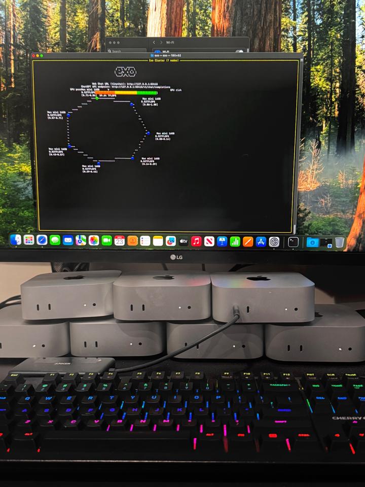 EXO(在家中使用日常设备运行自己的 AI 集群) - 知乎