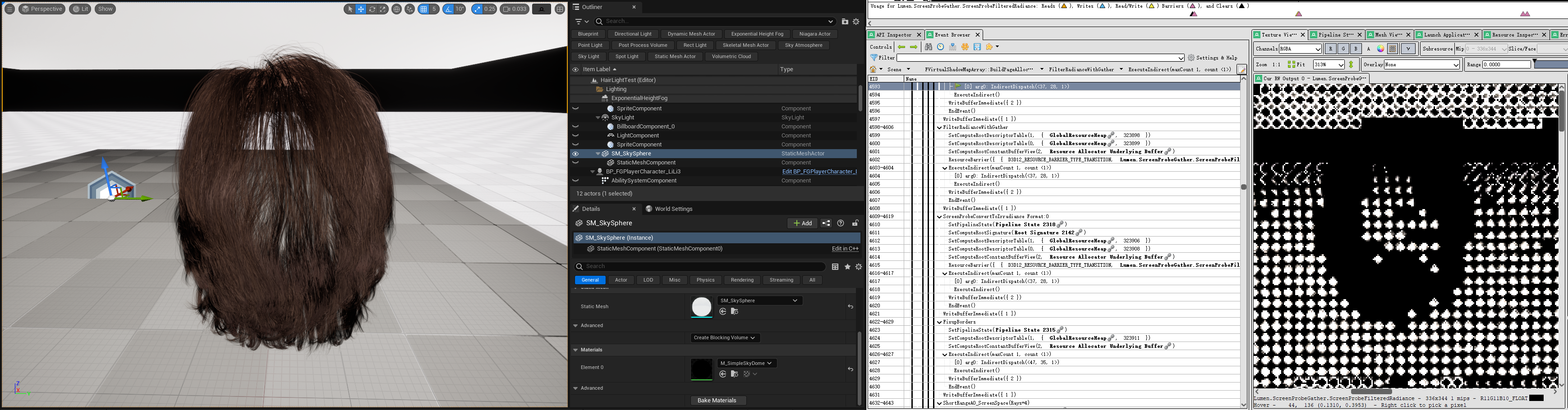 UE5 Groom Hair Strands 头发渲染管线简要分析-01-总览 - 知乎
