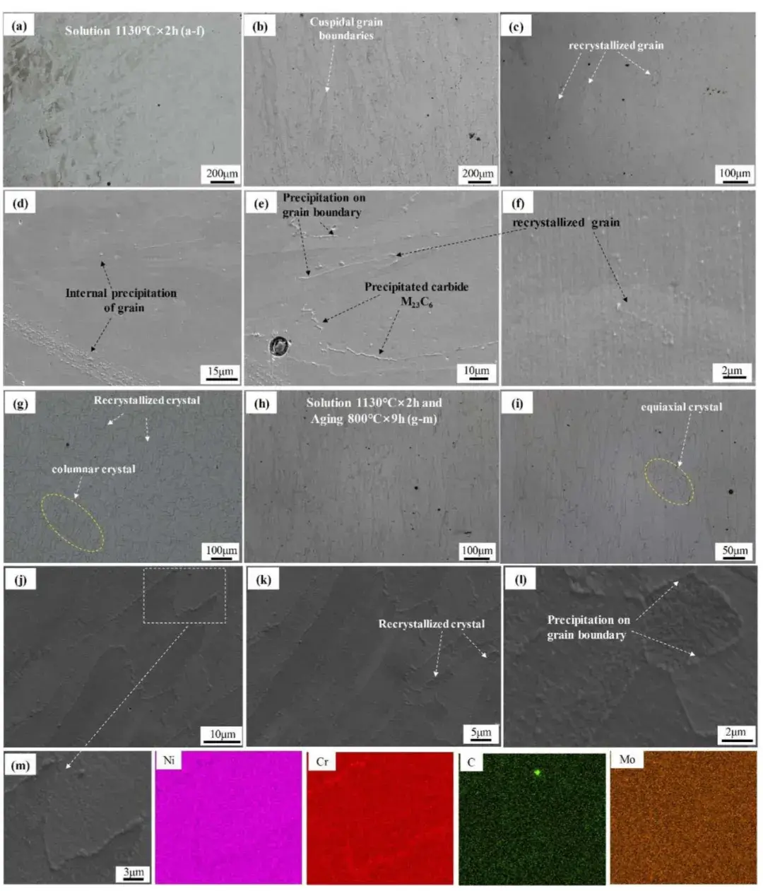 重庆大学丨激光粉末床熔融GH4099高温合金的工艺及热处理影响机制 - 知乎