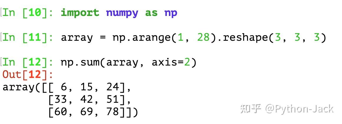 Python numpy怎么对矩阵使用函数？ - 知乎