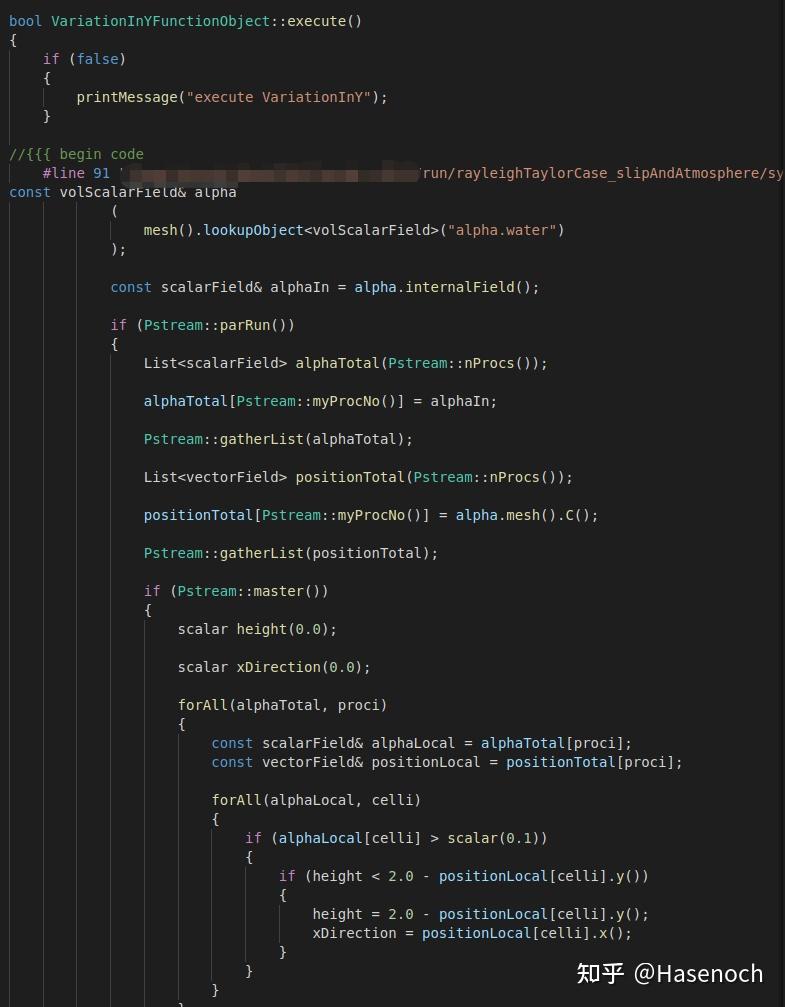 OpenFOAM中高自由度前后处理方式————codeStream初场设置和coded functionObject后处理 - 知乎