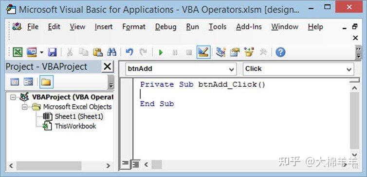 第六课：VBA 算术运算符：加法、减法、乘法 - 知乎