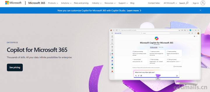 微软microsoft 365版copilot对拥有A3/A5许可证的高校4月1日免费使用 - 知乎
