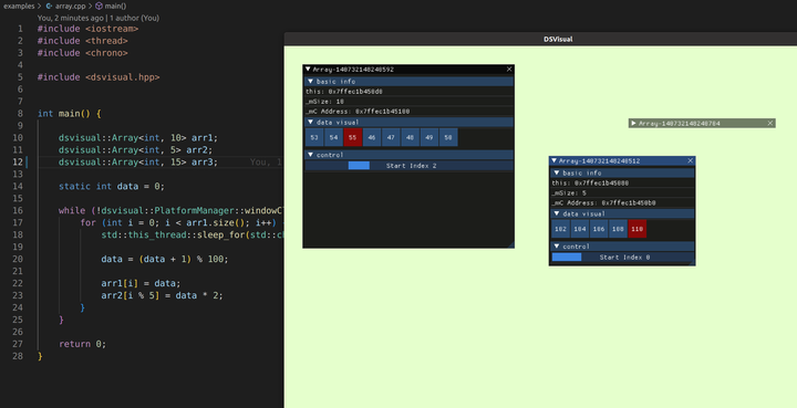 DSVisual开发日志1: 数据结构可视化Array/数组 Demo - 知乎
