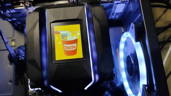 不只是好看：ZEROZONE泽洛 幻瞳 CPU风冷散热器使用评测