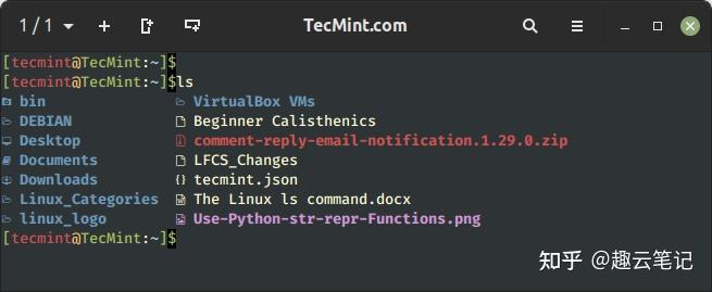 Linux中的20个基本“ls”命令示例 - 知乎