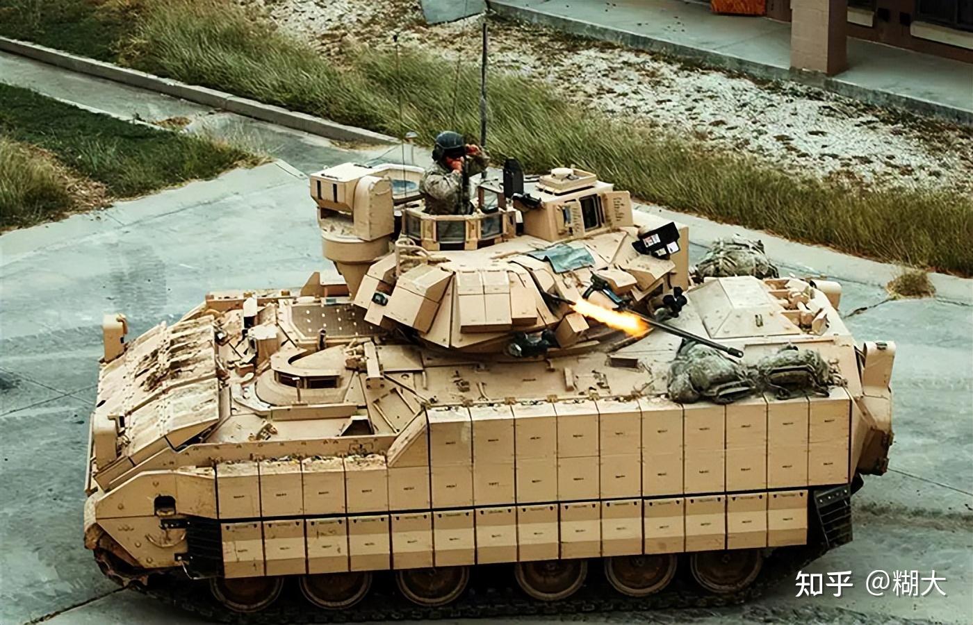 如何评价M2步兵战车(20世纪70年代美国研制步兵战车、又称：“布雷德利”战车)? - 知乎