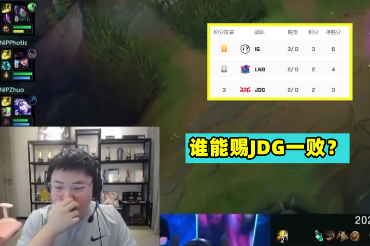 谁能赐JDG一败？Uzi当众预测：IG完全打不过，只有两队有一点希望 - 知乎