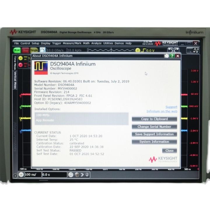 安捷伦/是德科技DSO9404A示波器 - 知乎