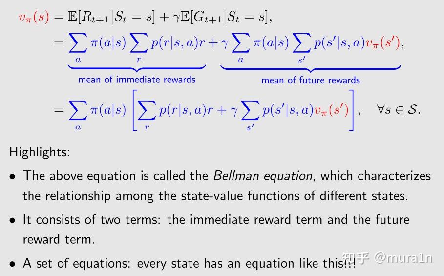 Lecture 2 Bellman Equation - 知乎