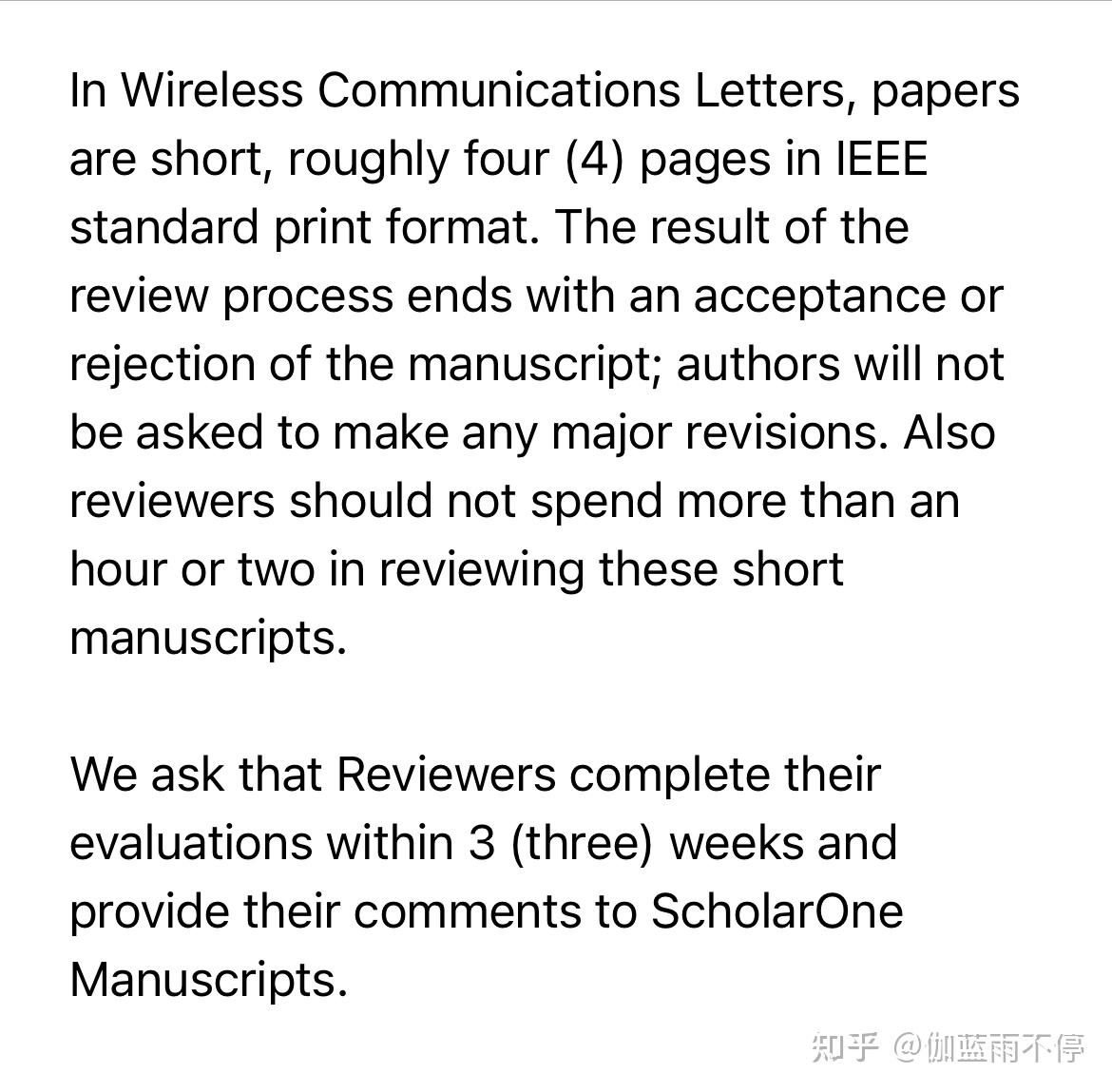IEEE communications letters 一审多久啊，家人们（等的有点子焦虑）? - 知乎