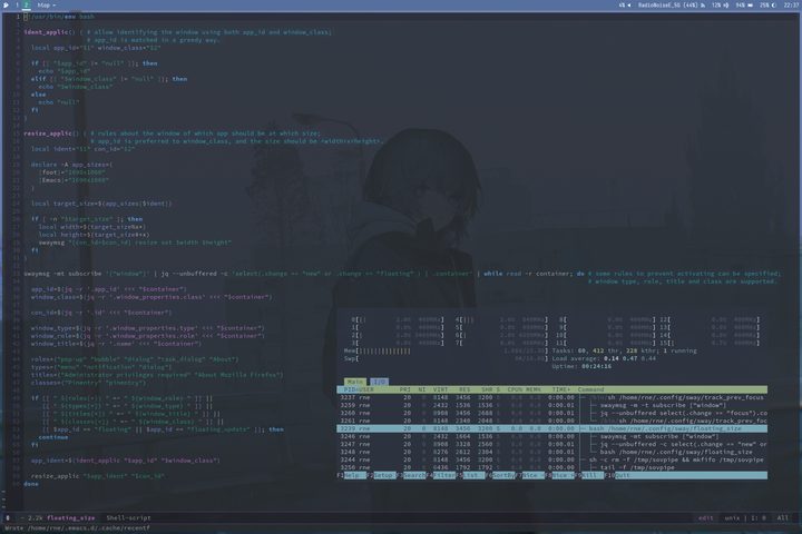 sway窗口管理器的堆叠窗口优化 - 知乎