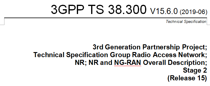 5G通信标准学习之R15 38.300解读（一） - 知乎