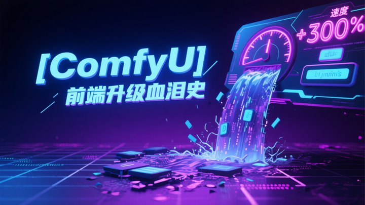 [ComfyUI]前端升级血泪史：从widget丢失到搜索卡顿（速度+300%），终极解决方案分享 - 知乎