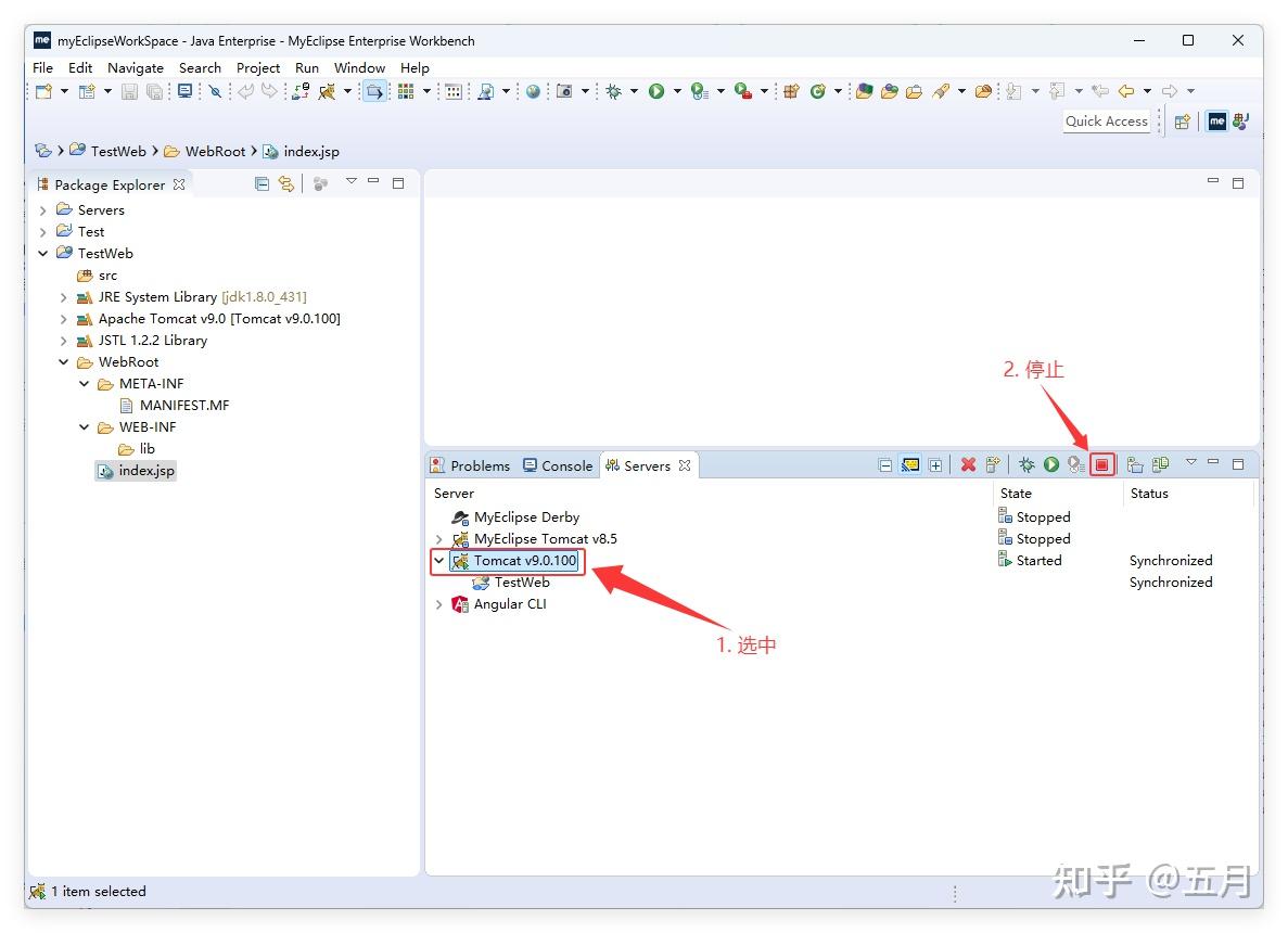 Java Web开发, myeclipse配置本地的tomcat、部署项目、启动项目、超详细小白保姆级教程 - 知乎