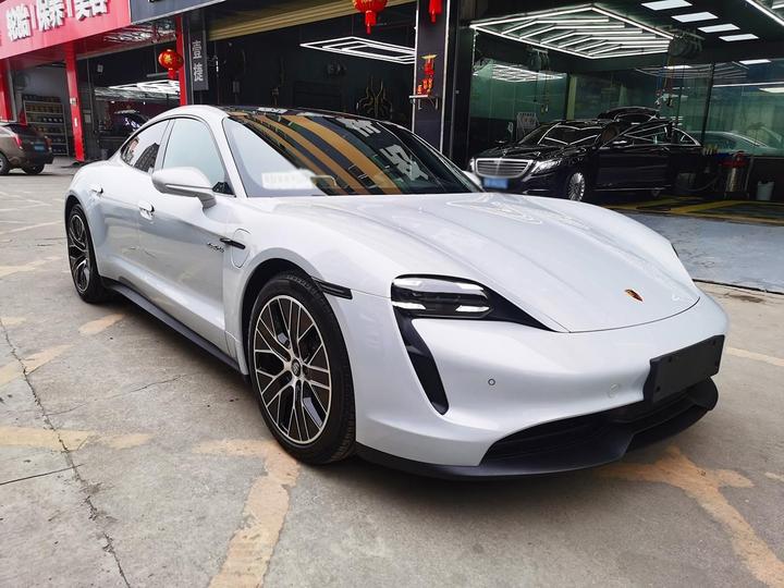 电动车贵族保时捷Taycan装贴日本GDPPF隐形车衣 - 知乎