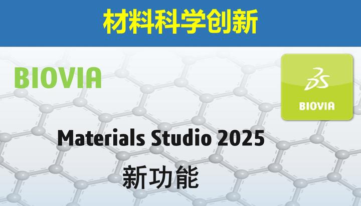 Materials Studio 2025新功能 - 知乎