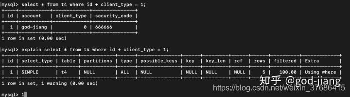 MySQL索引（三）索引不生效的情况 - 知乎