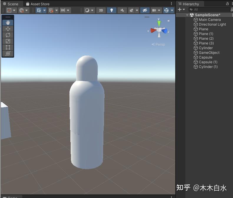 【Unity3D】【课程练习】用模型拼一枚子弹 - 知乎
