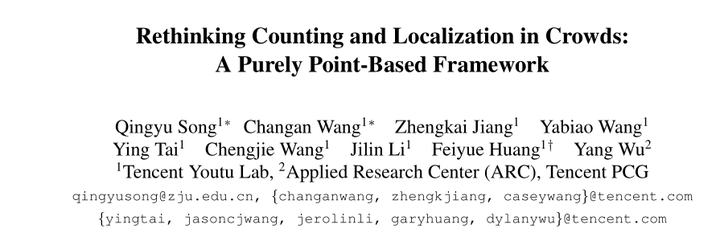 论文解读Rethinking Counting and Localization in Crowds: A Purely Point-Based Framework - 知乎