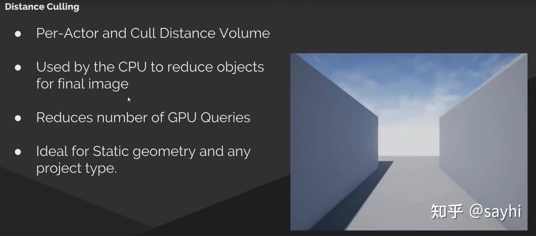 Unreal Culling Methods - 知乎