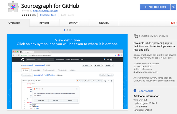 使用 Sourcegraph 更好地搜索和浏览 GitHub上的代码 - 知乎