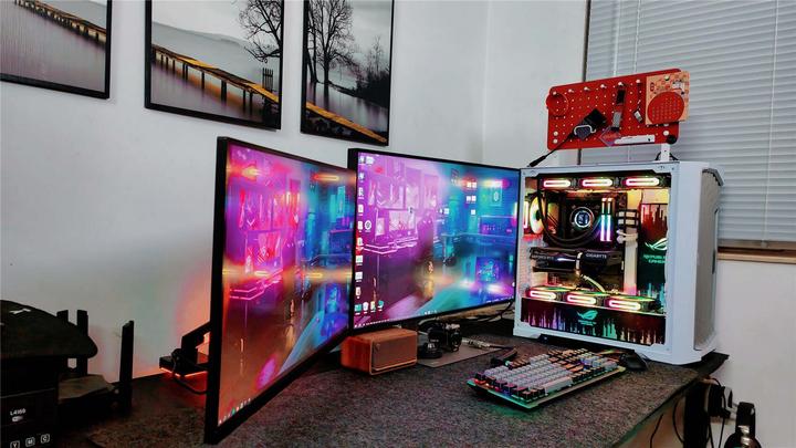 五轴联动RGB灯效，618入手的这款显示器支架臂，性价比真香！ - 知乎