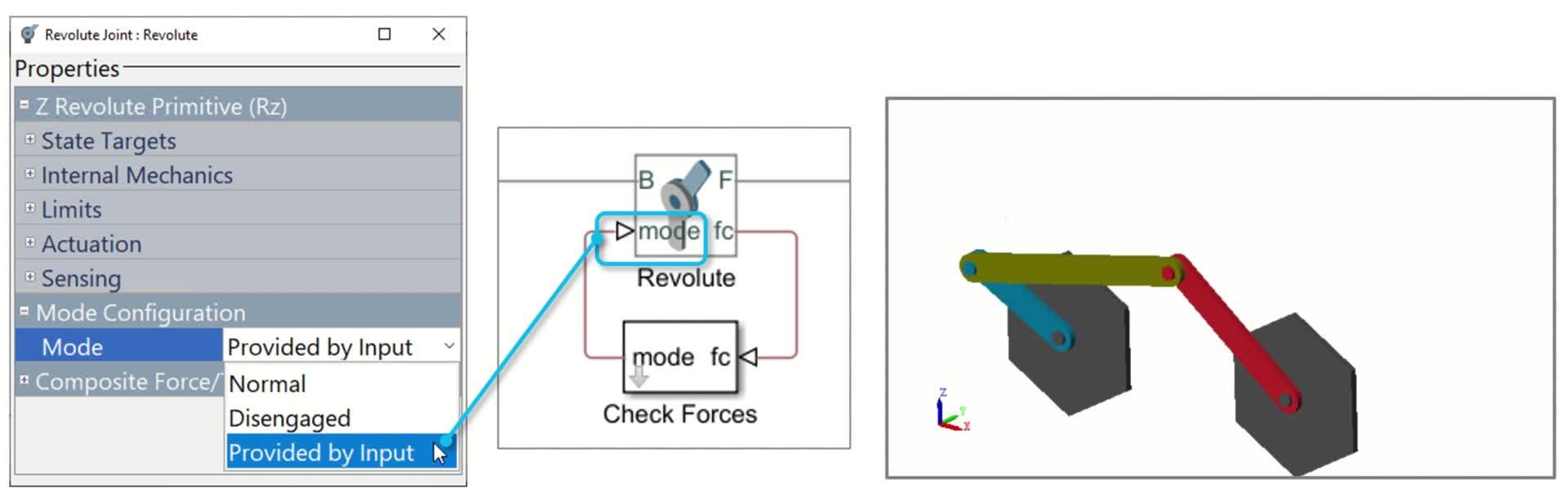 Simscape Multibody 23a - 能模拟的运动机构 - 知乎