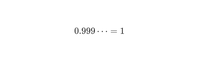 为什么说0.999999999999999999......=1，这是对还是错？ - 知乎