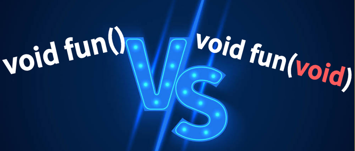 int fun()和int fun(void)在这个场景下的差别居然这么大。其中一个居然编译不通过。 - 知乎