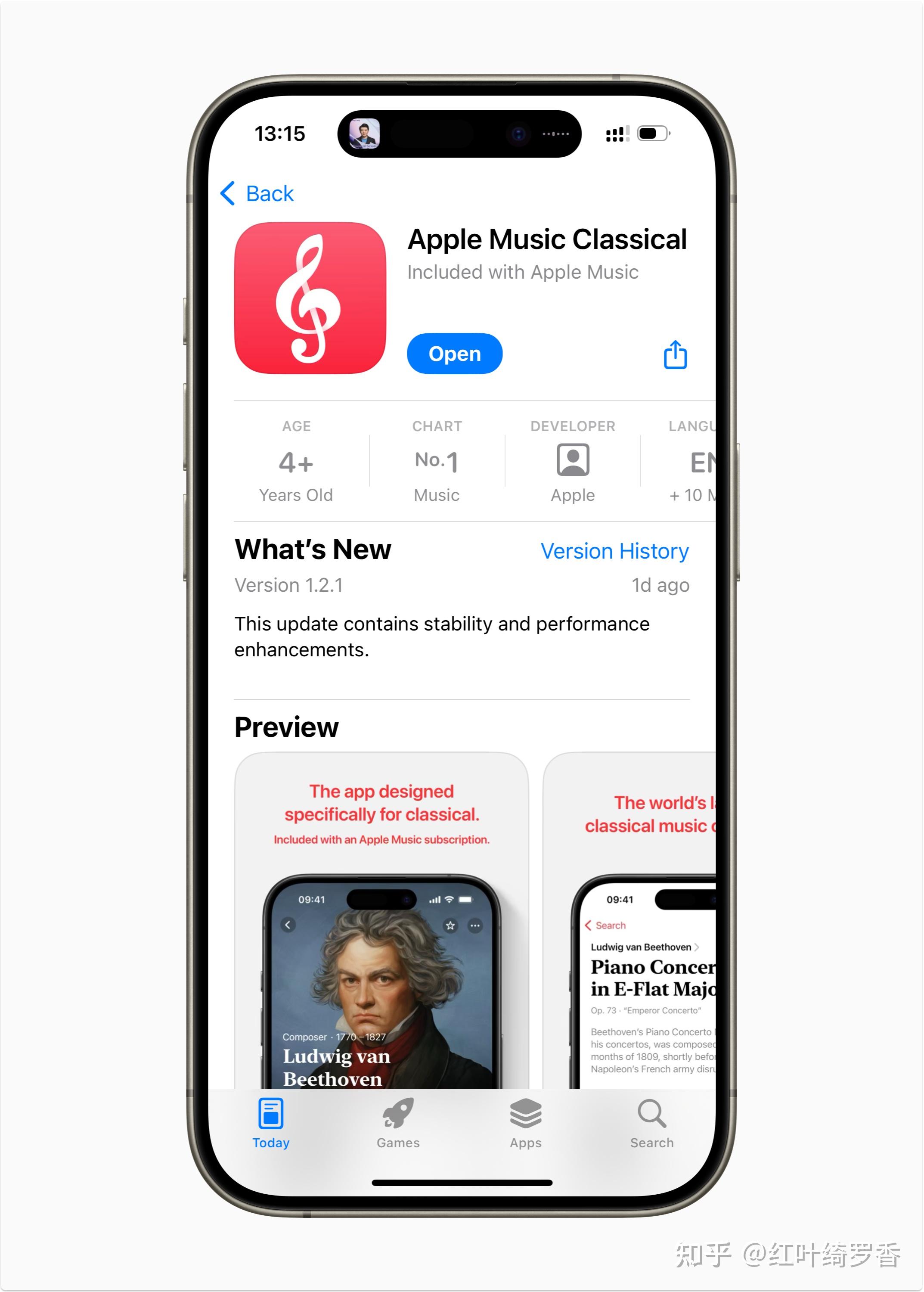 如何看待苹果于1月24日在中国大陆推出的「Apple Music古典乐」独立APP？ - 知乎