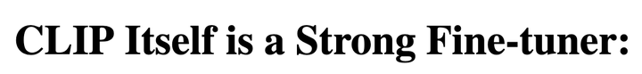 [23] 如何对 CLIP 进行 fine-tuning？ - 知乎