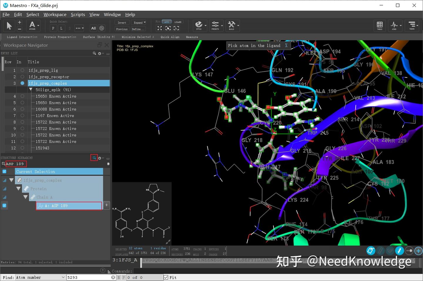 Schrödinger教程 | Structure-Based Virtual Screening Using Glide - 知乎