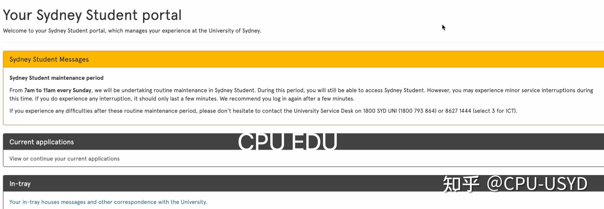 悉尼大学新生必看｜Sydney Student使用指南📒 - 知乎