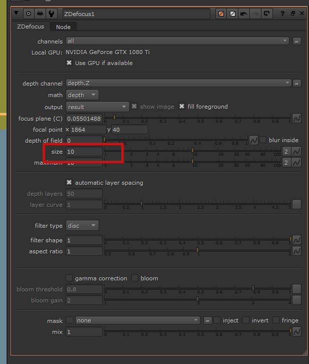 Nuke里ZDefocus焦点模糊节点 - 知乎