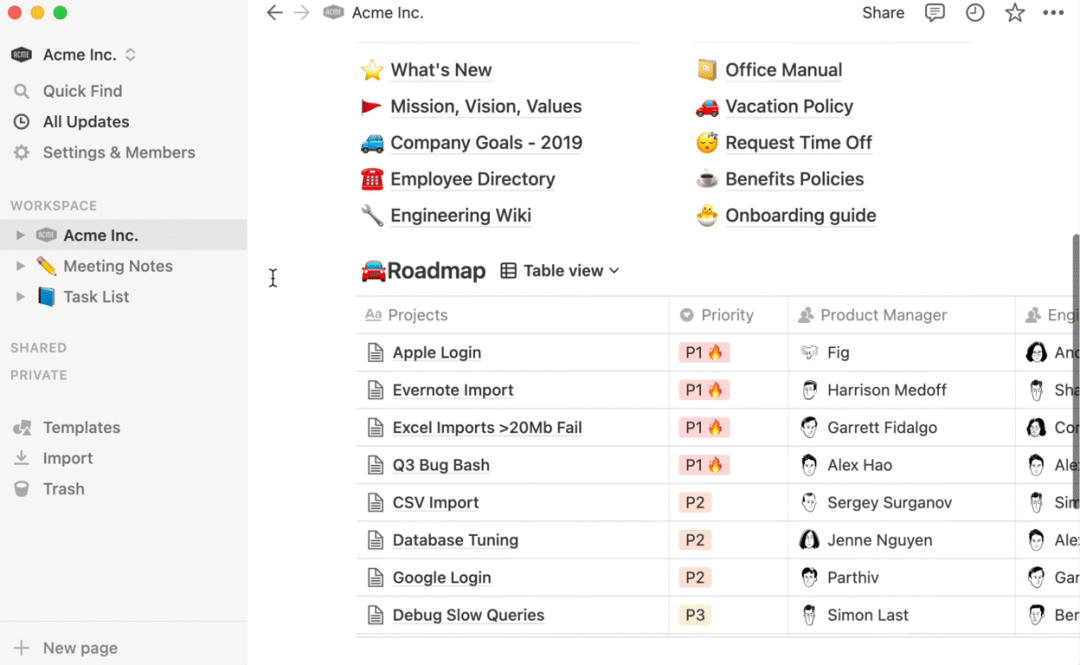 Notion使用教程3：创建数据库 - 知乎