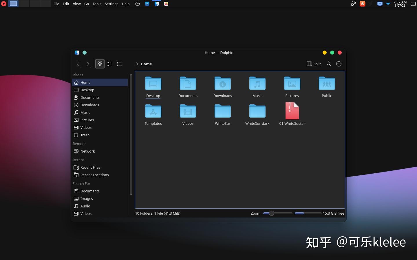 Arch Linux + KDE 配置&美化（持续更新~） - 知乎