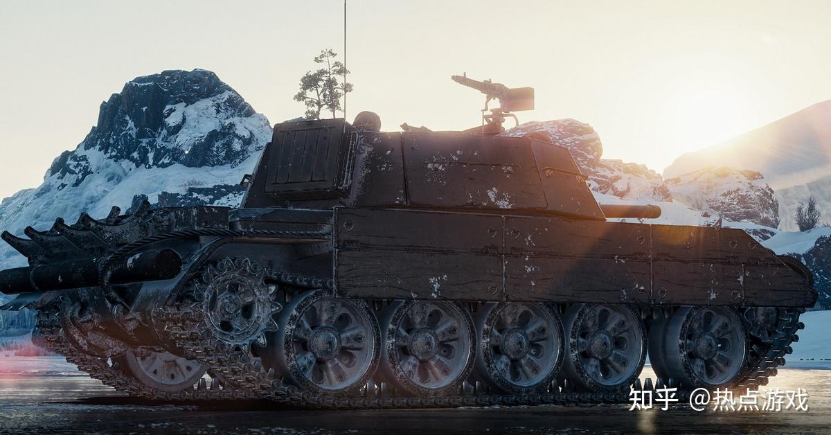 换装105炮L7的西德T-54？聊聊《坦克世界》的新9金T-54D - 知乎