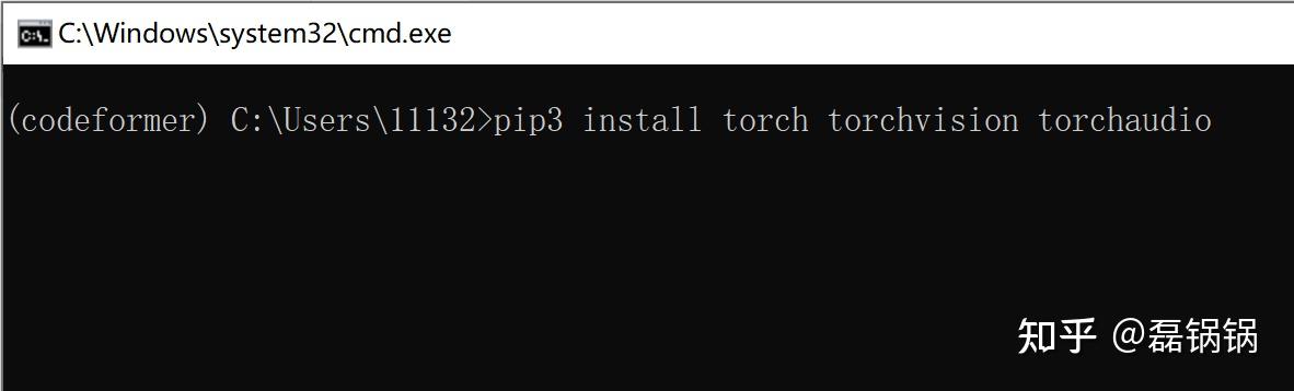 Code Former安装及使用 - 知乎