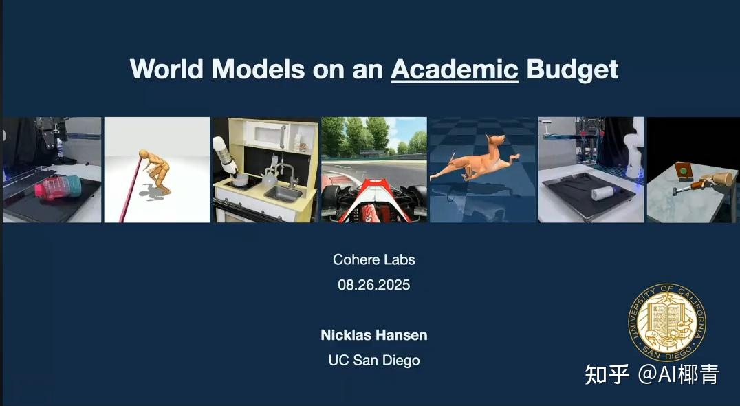 TD-MPC：学术预算内的具身世界模型 - 知乎