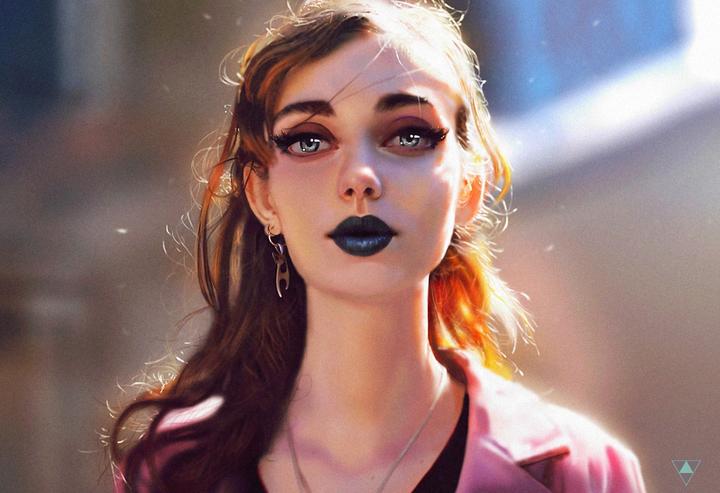 【元素推荐】格鲁吉亚自由艺术家Rene Gorecki作品欣赏62p 科幻角色 美女头像 - 知乎