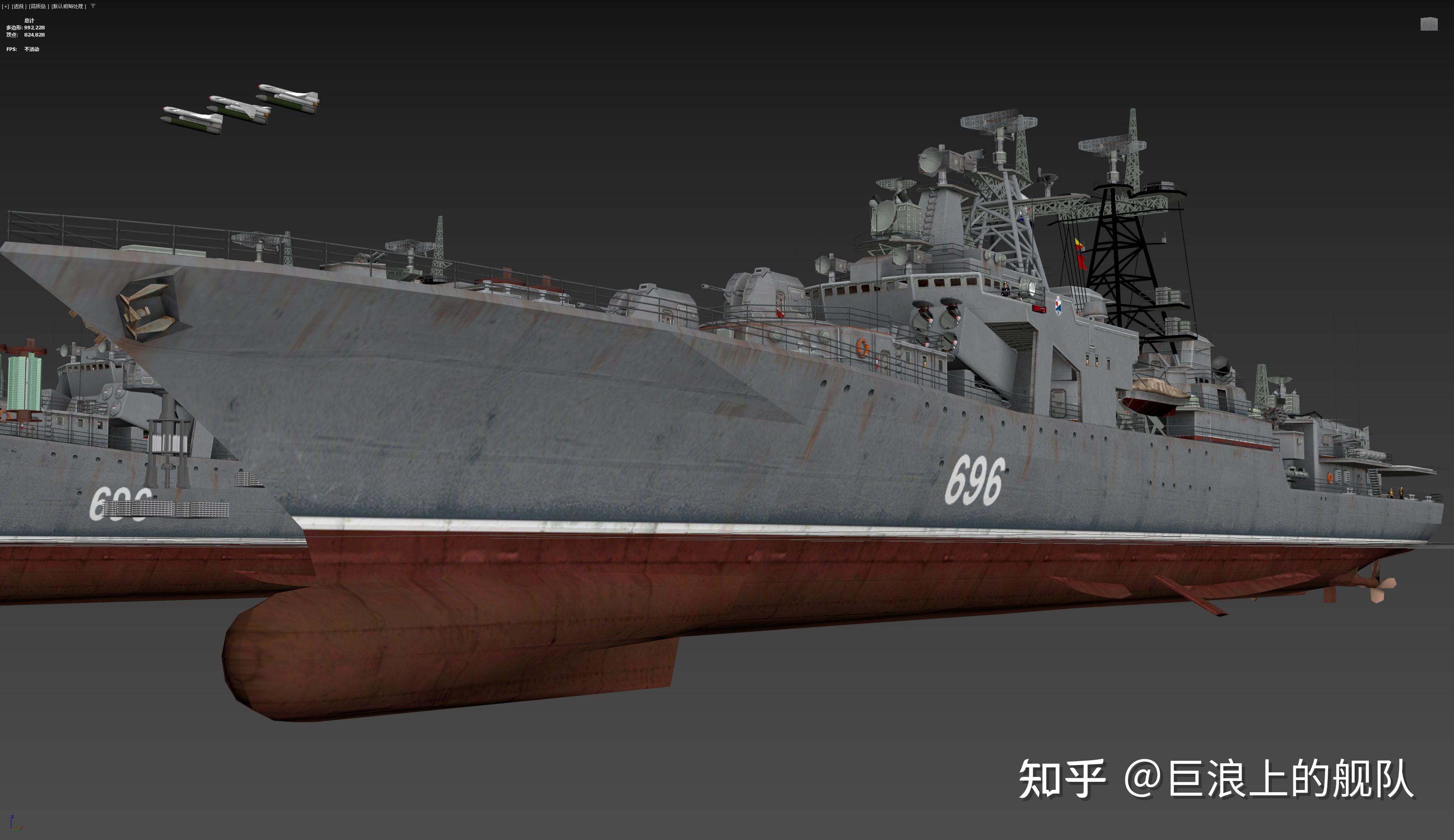 苏联 1155型 Udaloy 无畏级驱逐舰 - 知乎