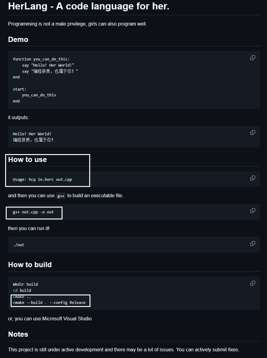 如何看待所谓的「全女编程语言」HerLang？ - 知乎