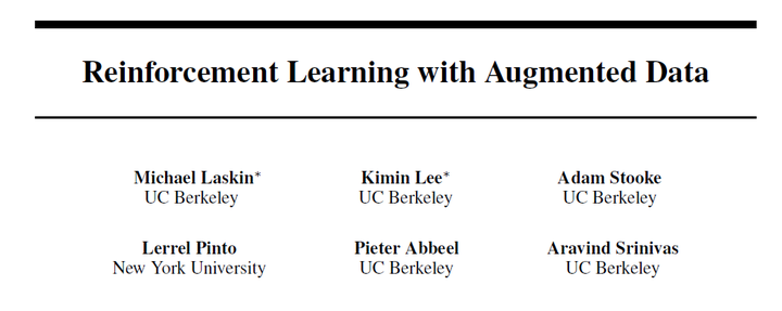 Data Augmentation in Reinforcement Learning - 知乎